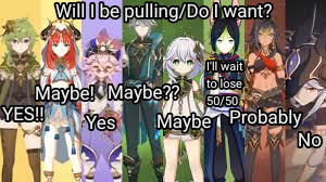 Sumeru Characters Want List Genshin Impact | HoYoLAB