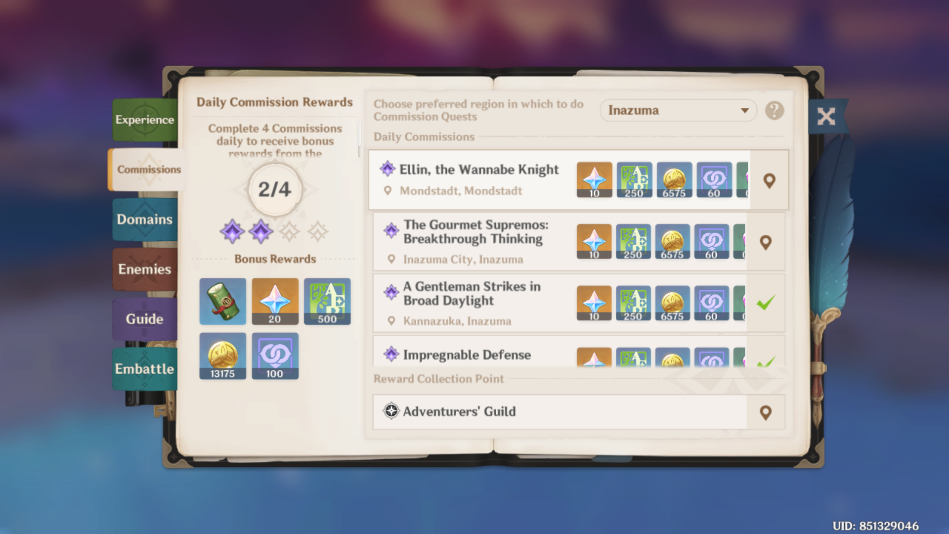 Traveled all 3 regions for today Genshin Impact | HoYoLAB