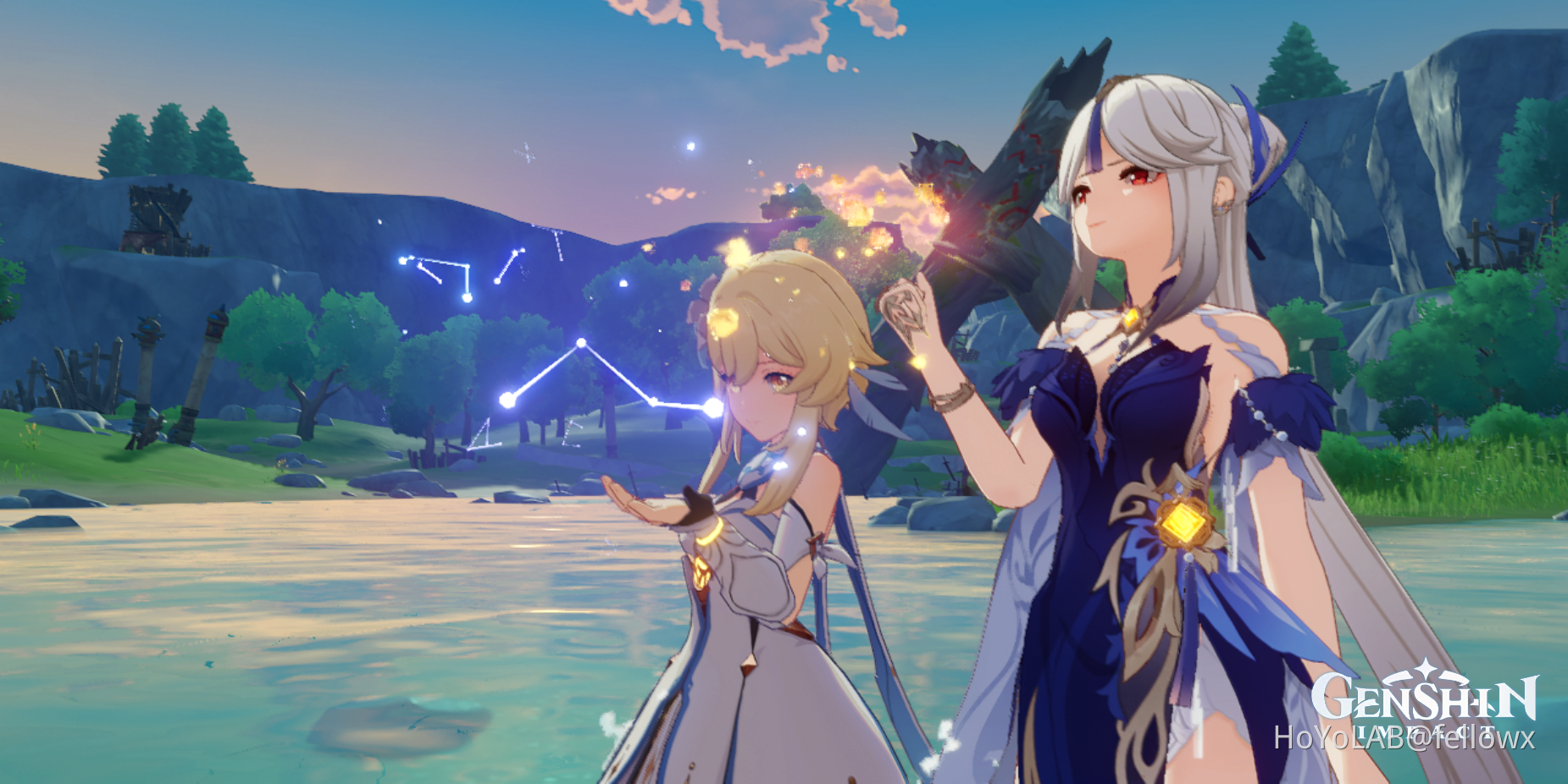 Matching colors Genshin Impact | HoYoLAB
