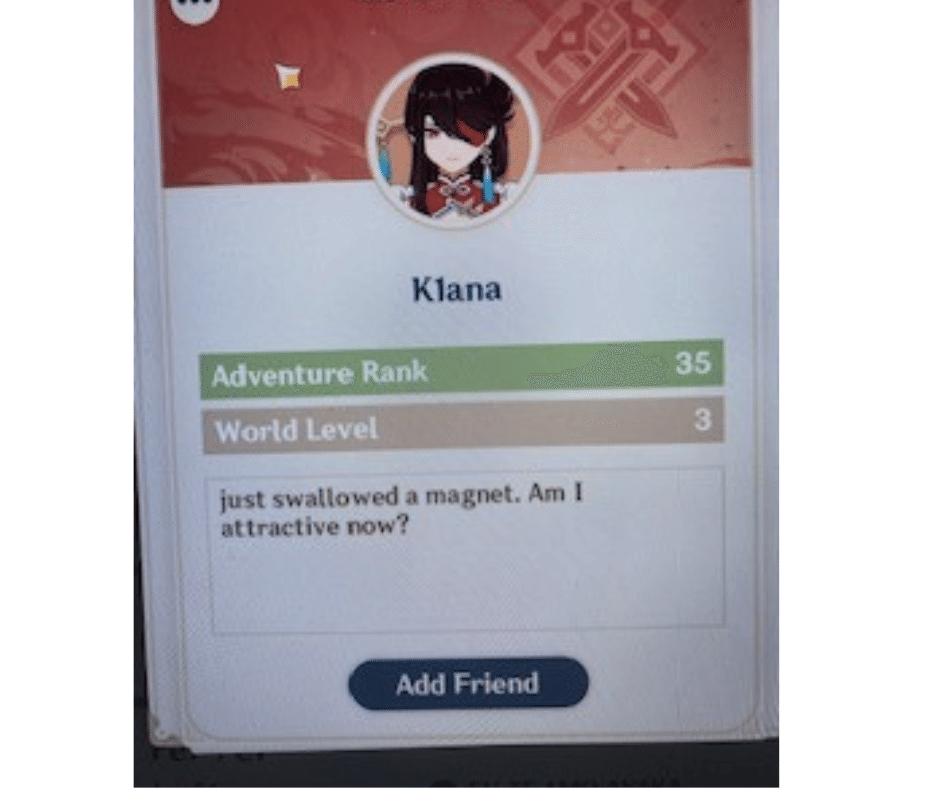 Some...interesting Genshin player signatures Genshin Impact | HoYoLAB