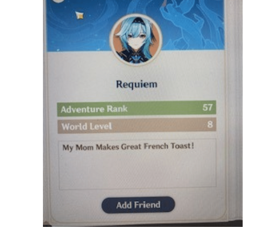 Some...interesting Genshin player signatures Genshin Impact | HoYoLAB