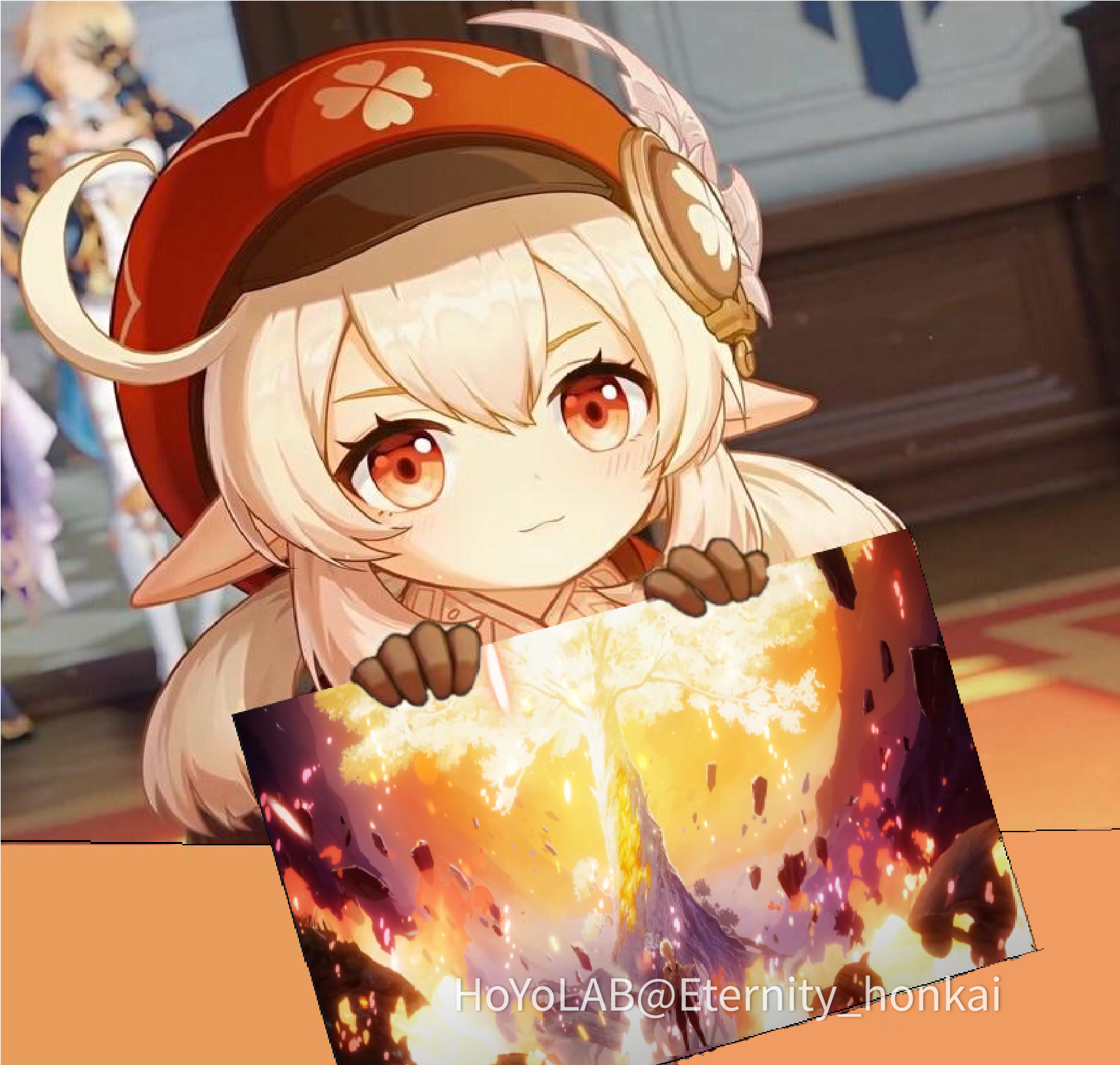 Klee new art | Meme Genshin Impact | HoYoLAB