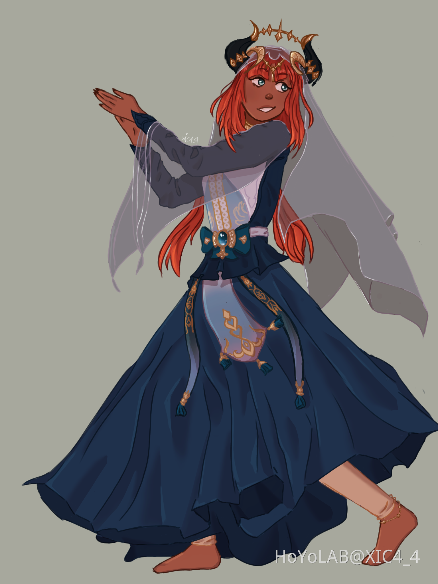 Nilou Re-design! Genshin Impact | HoYoLAB