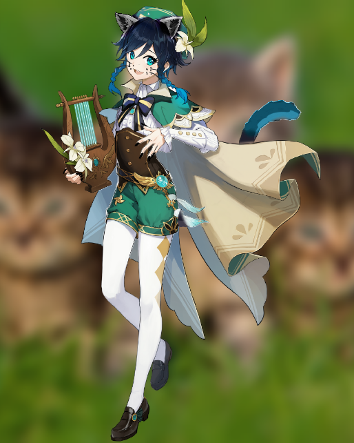 I present u cat Venti 😸 Genshin Impact | HoYoLAB