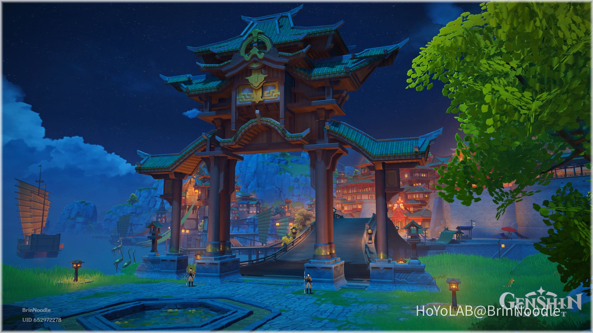 Photography of Teyvat - Liyue Harbor "Gate to a Whole New World ...