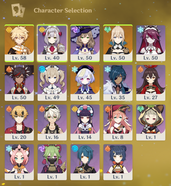 Unsure on what characters to build Genshin Impact | HoYoLAB