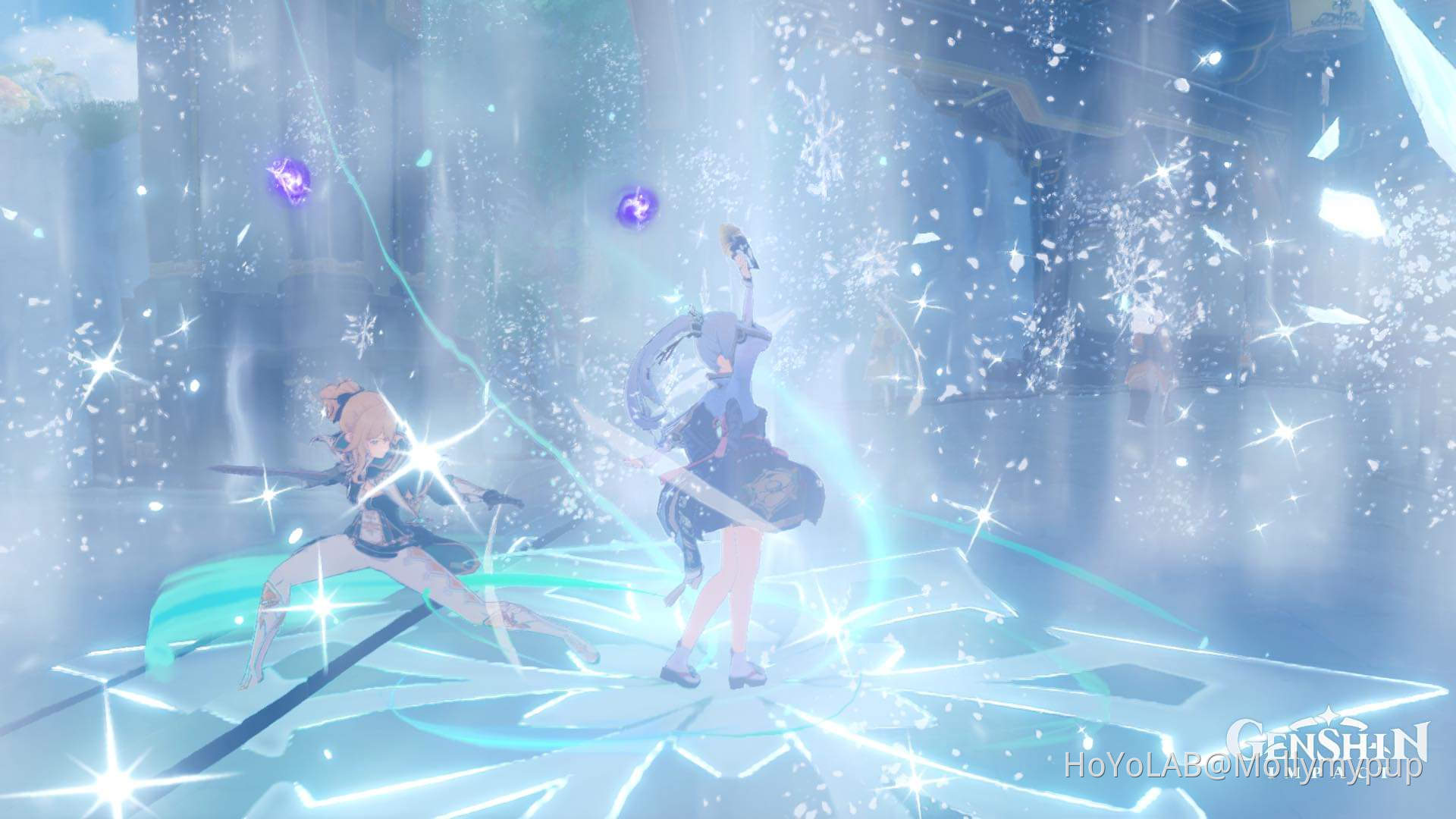 Jean ft Ayaka Genshin Impact | HoYoLAB