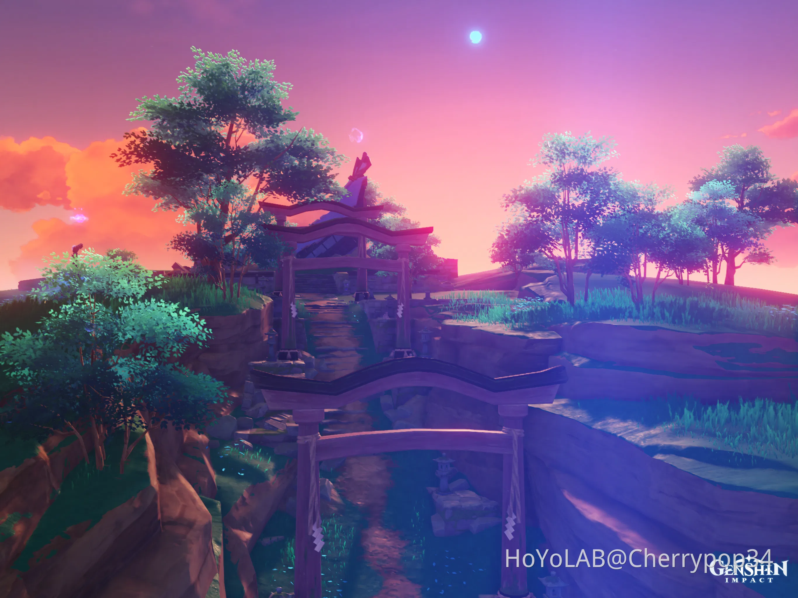 Inazuma scenery Genshin Impact | HoYoLAB