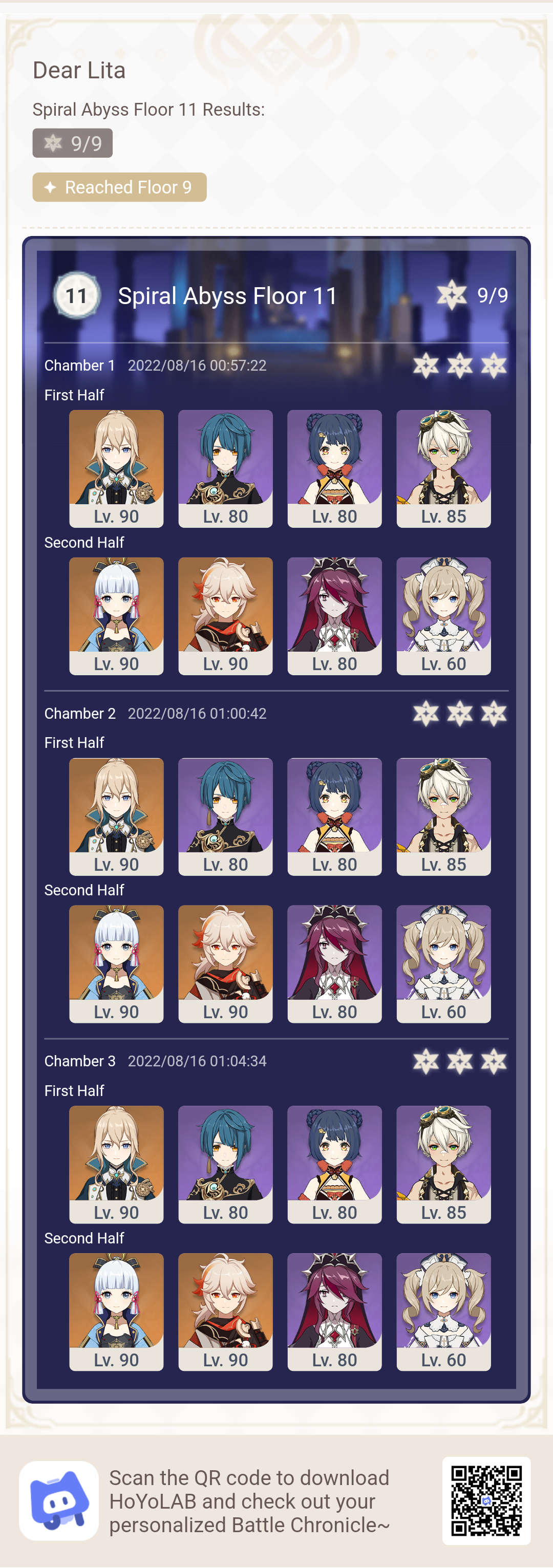 Abyss 11 Genshin Impact | HoYoLAB