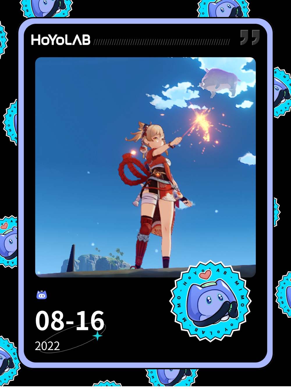 08-16 日记 - # 抓拍鬼才 | HoYoLAB