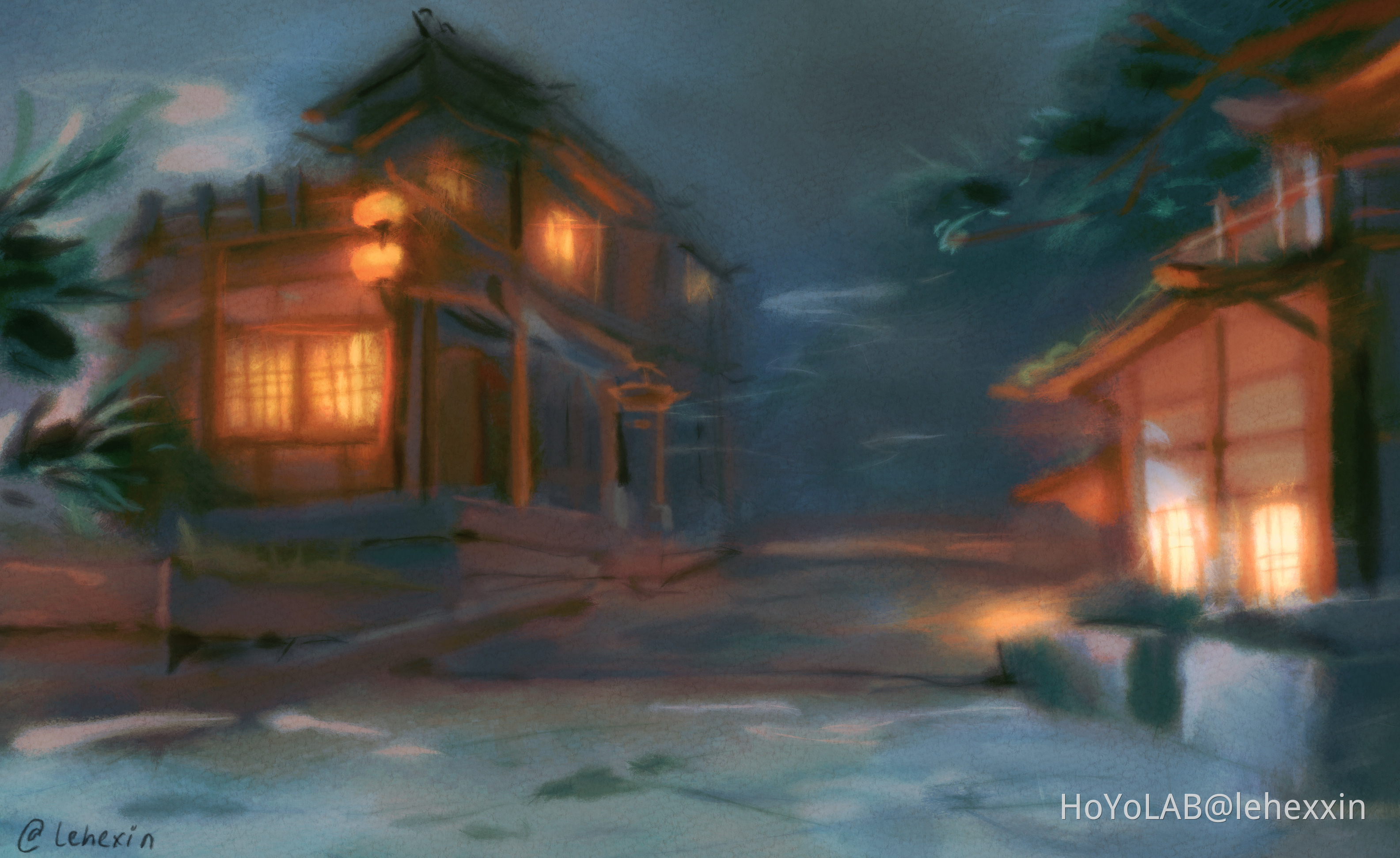 liyue at night Genshin Impact | HoYoLAB