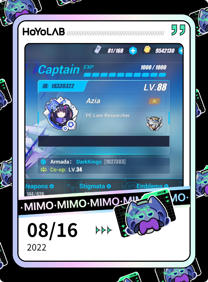 Game Diary - August 16 | HoYoLAB