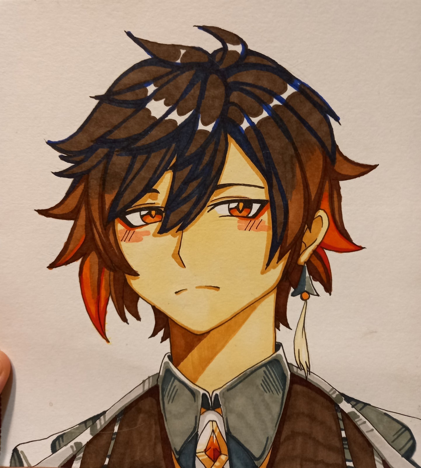 Zhongli portrait ^w^ Genshin Impact | HoYoLAB