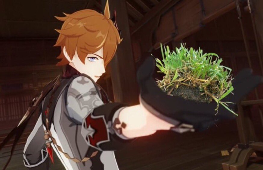 Touch grass Genshin Impact | HoYoLAB