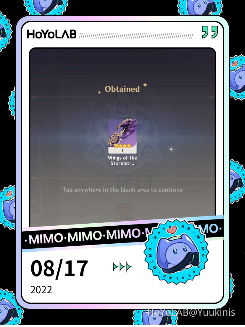 Game Diary - August 17 | HoYoLAB