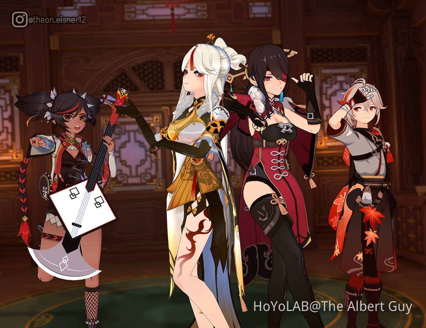 MMD: Ningguang & Beidou 2 | Genshin Impact | HoYoLAB