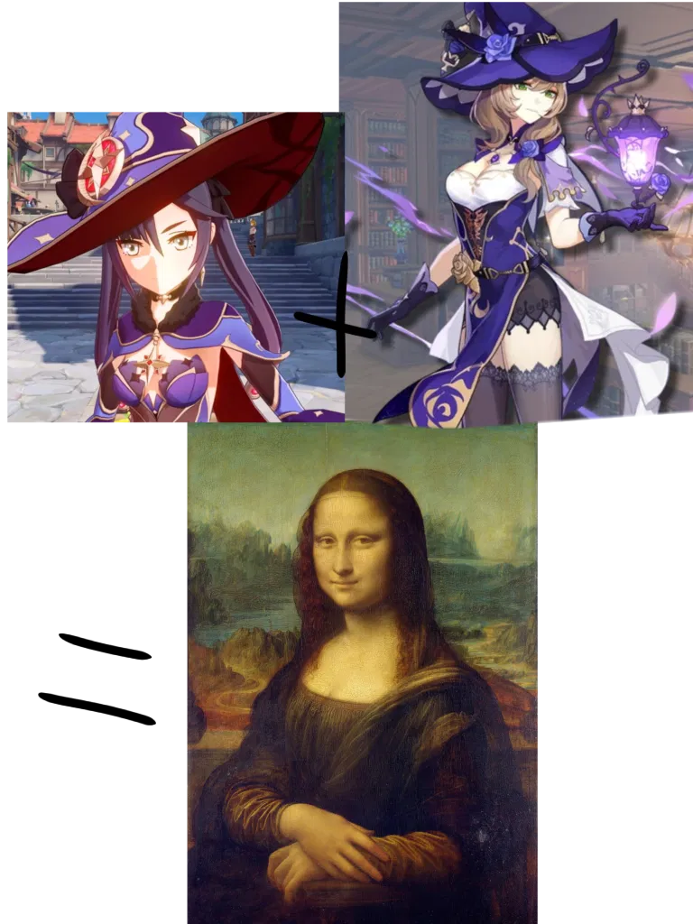 Mona X Lisa Monalisa Genshin Impact Hoyolab