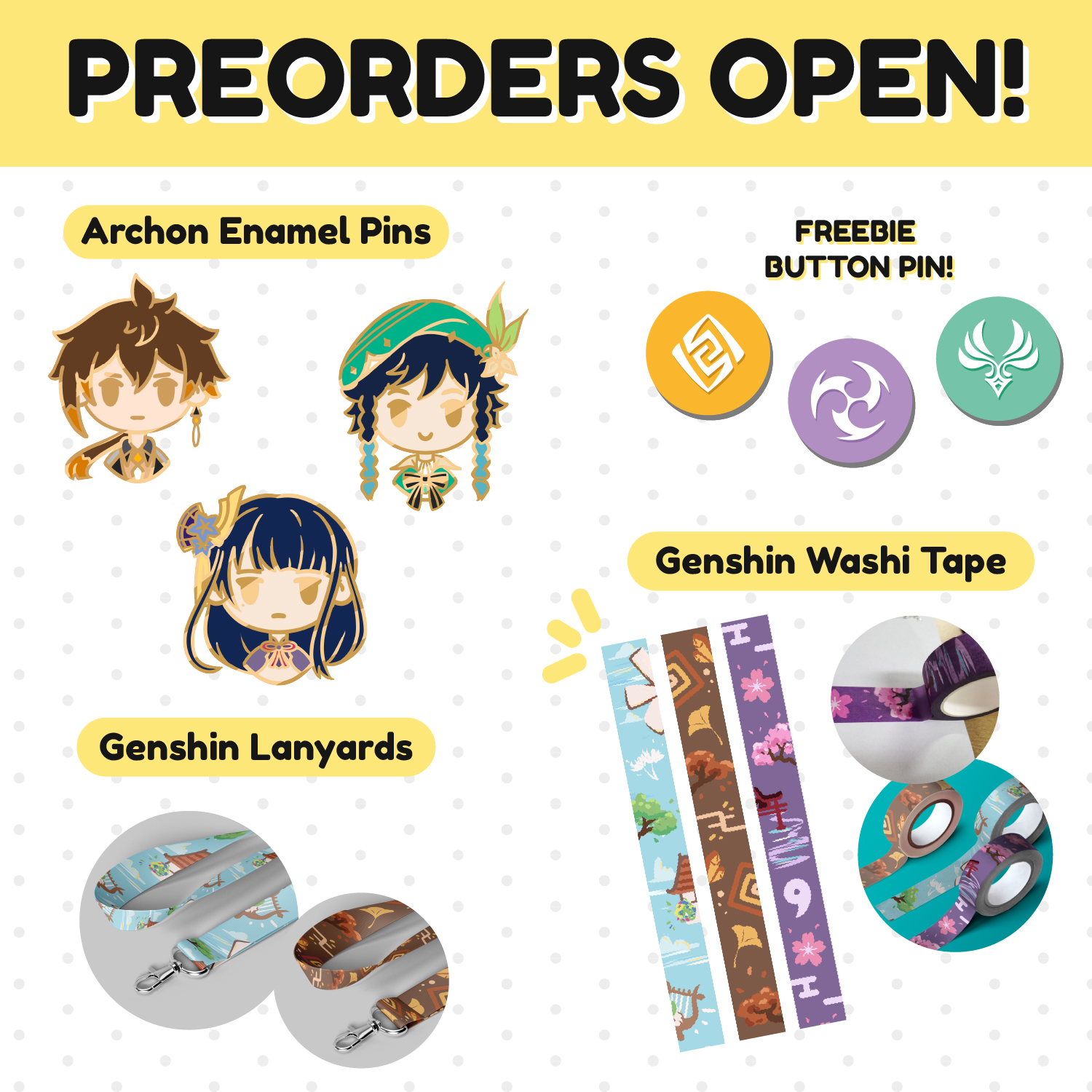 Genshin Impact Fanmerch! Genshin Impact | HoYoLAB