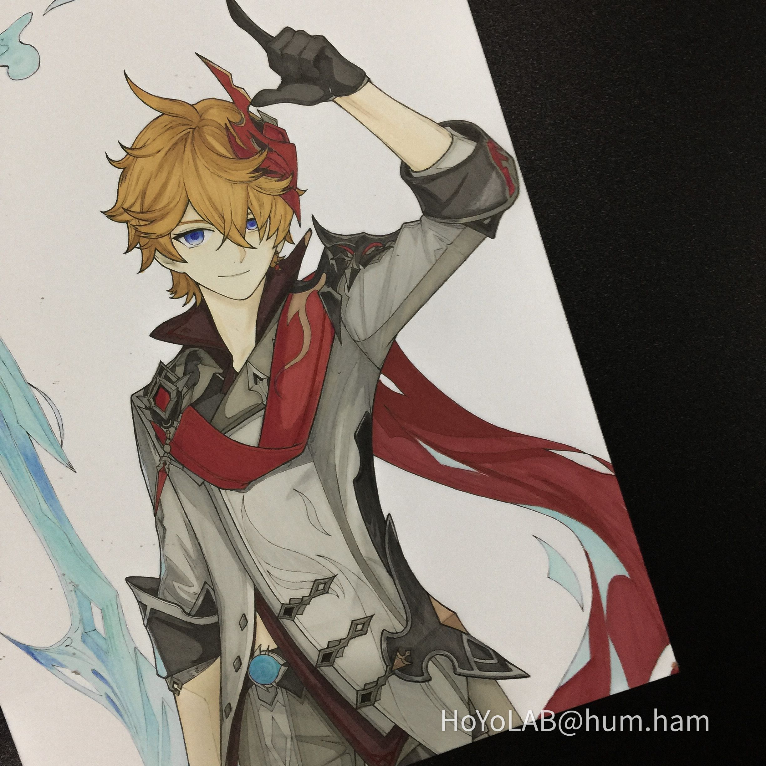 Tartaglia (Childe) Fan Art Genshin Impact | HoYoLAB