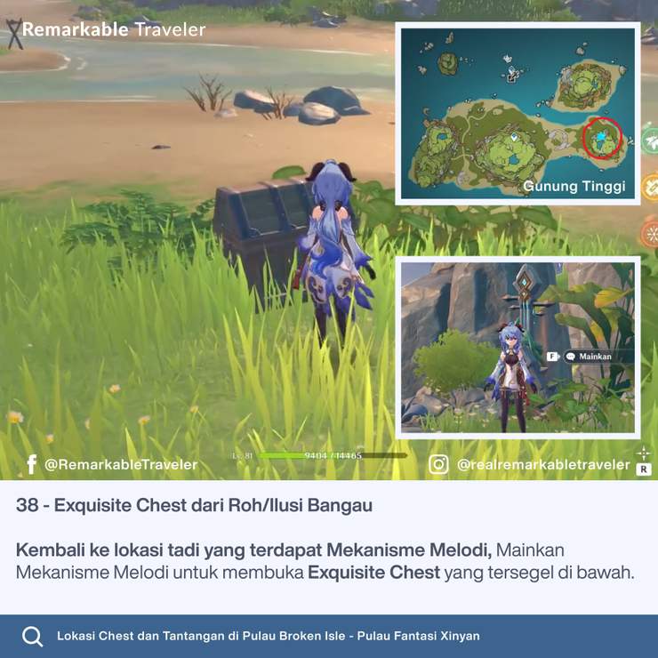 [Panduan v2.8] Lokasi Chest dan Tantangan di Broken Isle - Pulau Fantasi Xinyan | Genshin Impact ...