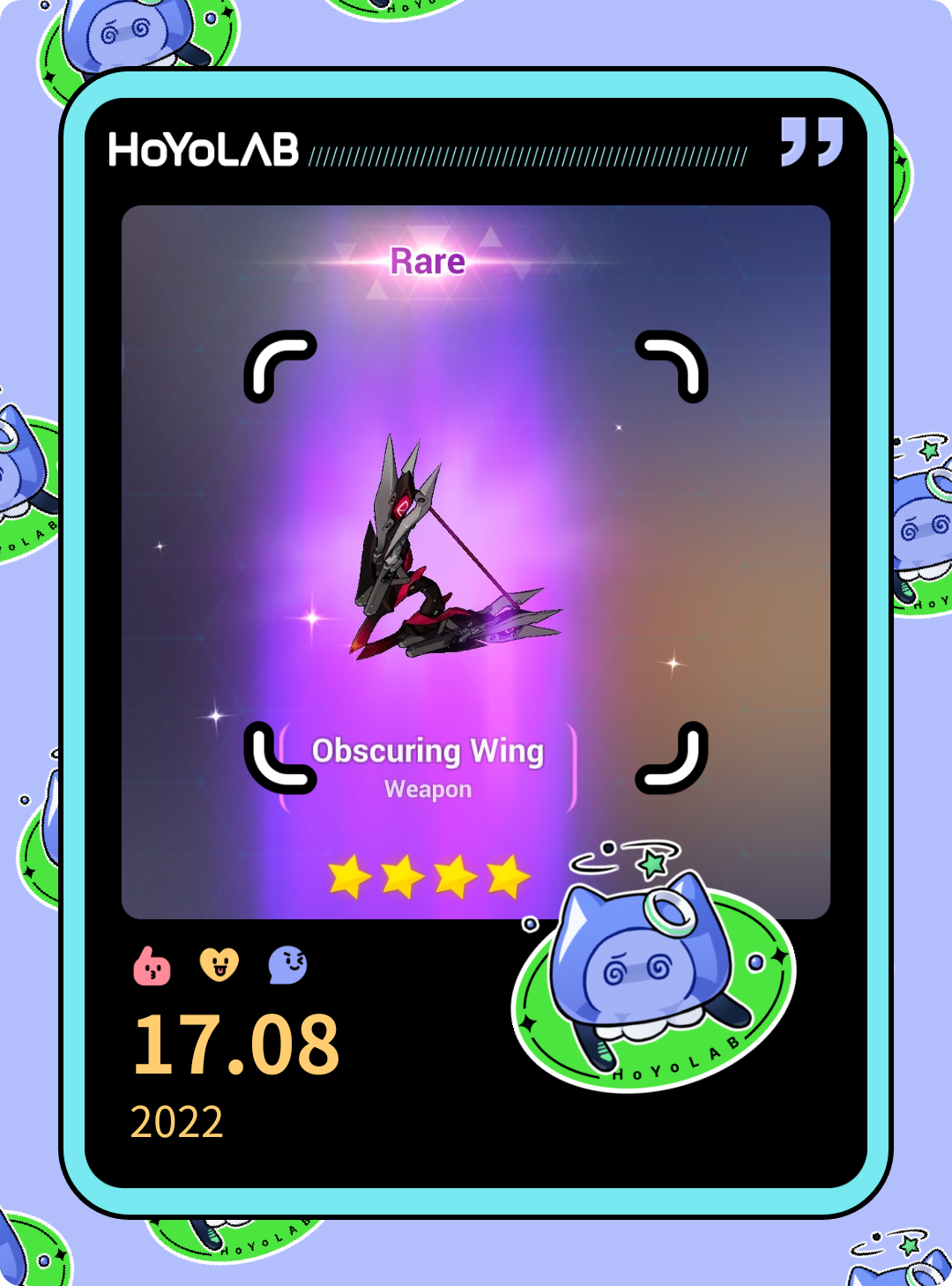 17.08 Дневник -# Мой дневник по развитию персонажа | HoYoLAB