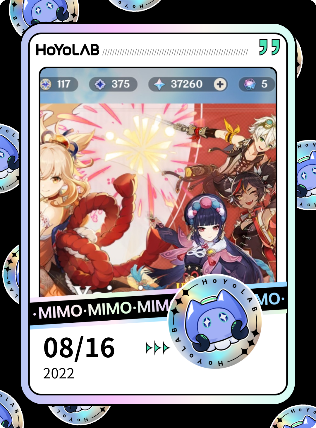 Game Diary - August 16 | HoYoLAB