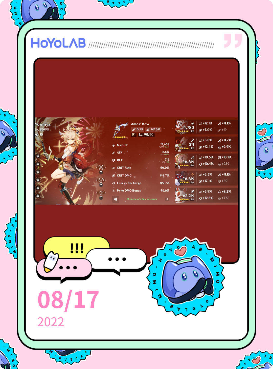 Game Diary - August 17 | HoYoLAB