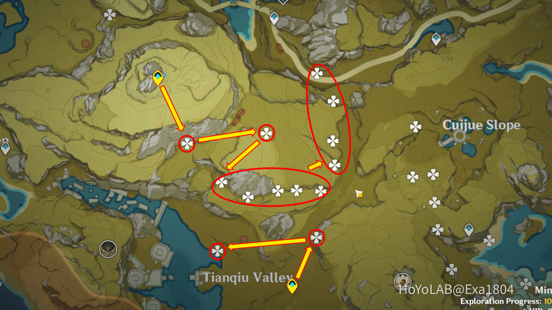 All 171 Cor Lapis Farming Route (Video + Maps) Genshin Impact | HoYoLAB