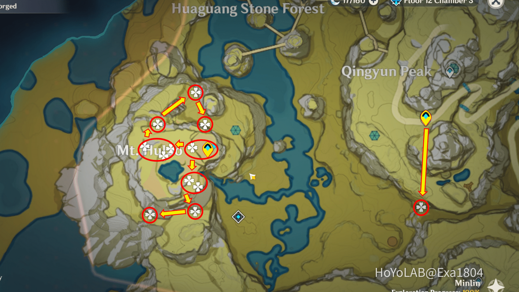 All 171 Cor Lapis Farming Route (Video + Maps) Genshin Impact | HoYoLAB