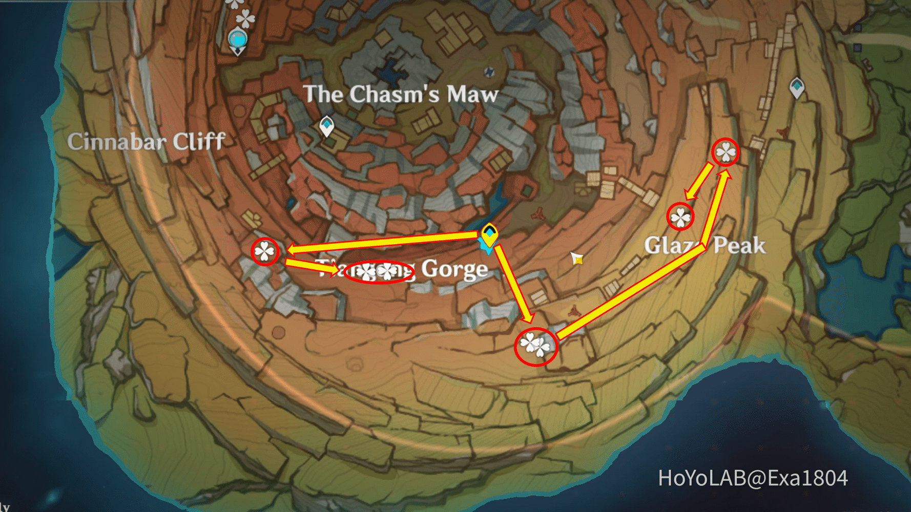 All 171 Cor Lapis Farming Route (Video + Maps) Genshin Impact | HoYoLAB