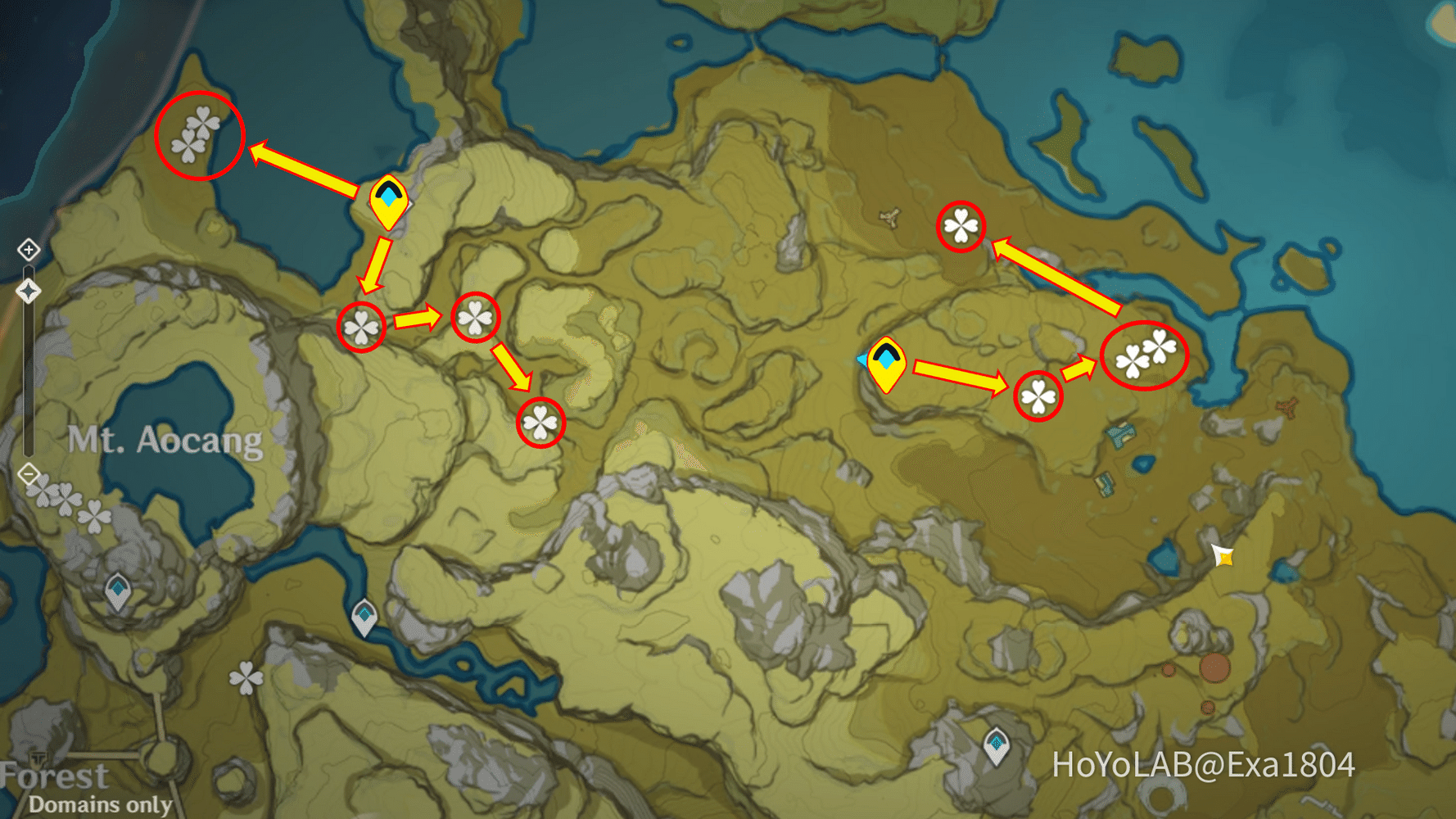 All 171 Cor Lapis Farming Route (Video + Maps) Genshin Impact | HoYoLAB