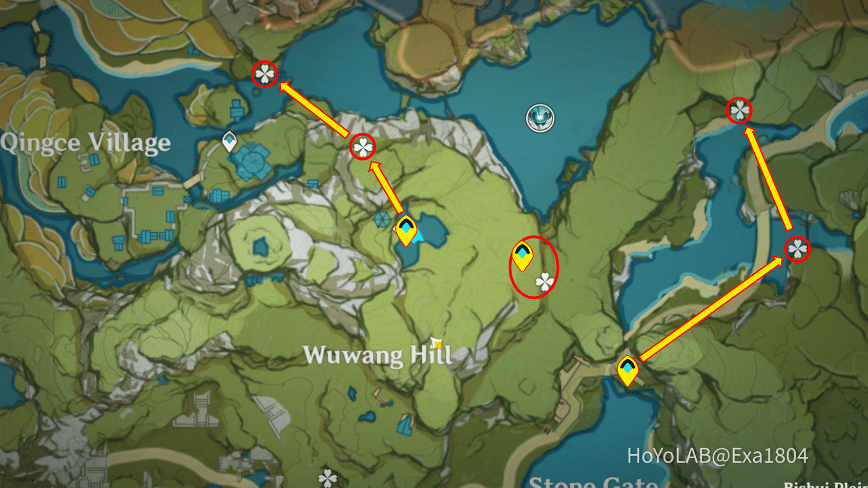 All 171 Cor Lapis Farming Route (Video + Maps) Genshin Impact | HoYoLAB