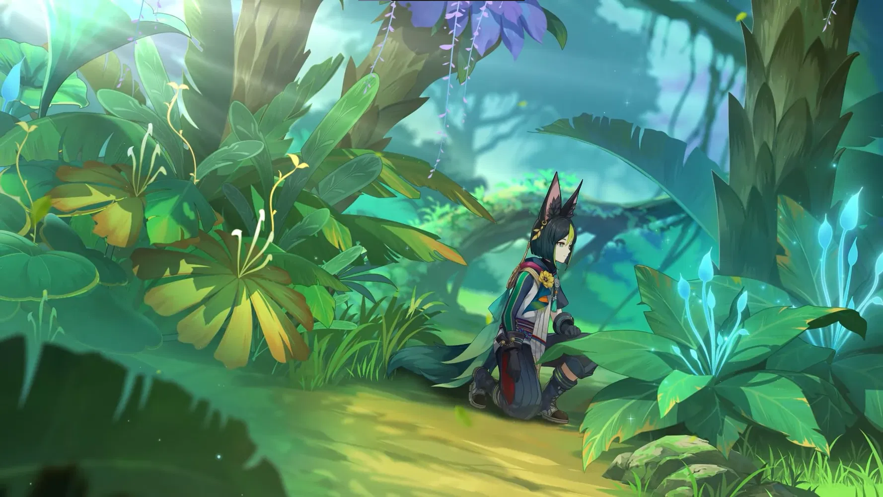 Tighnari official art wallpapers Genshin Impact | HoYoLAB