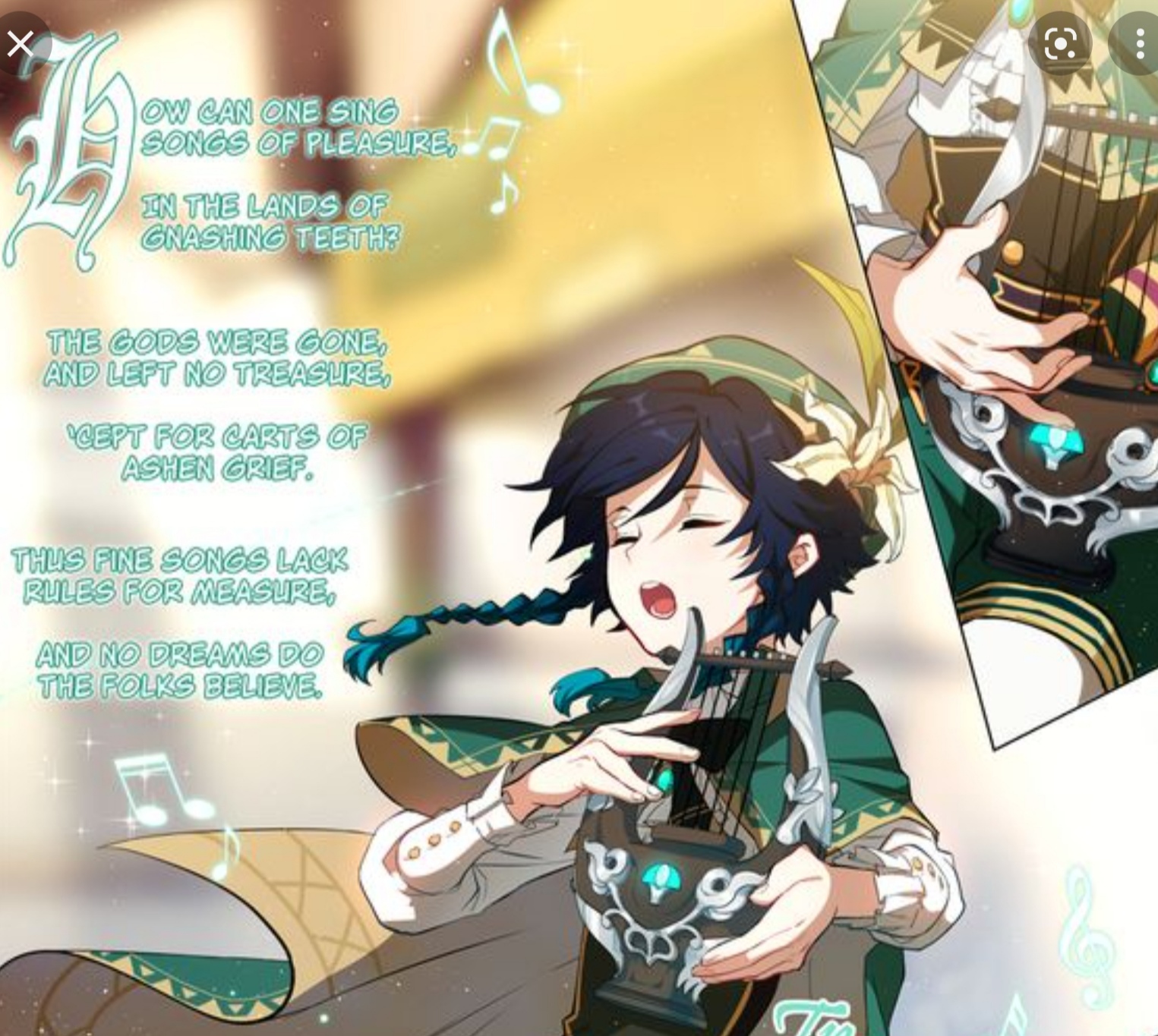 A poem by Venti ~ hehe Genshin Impact | HoYoLAB