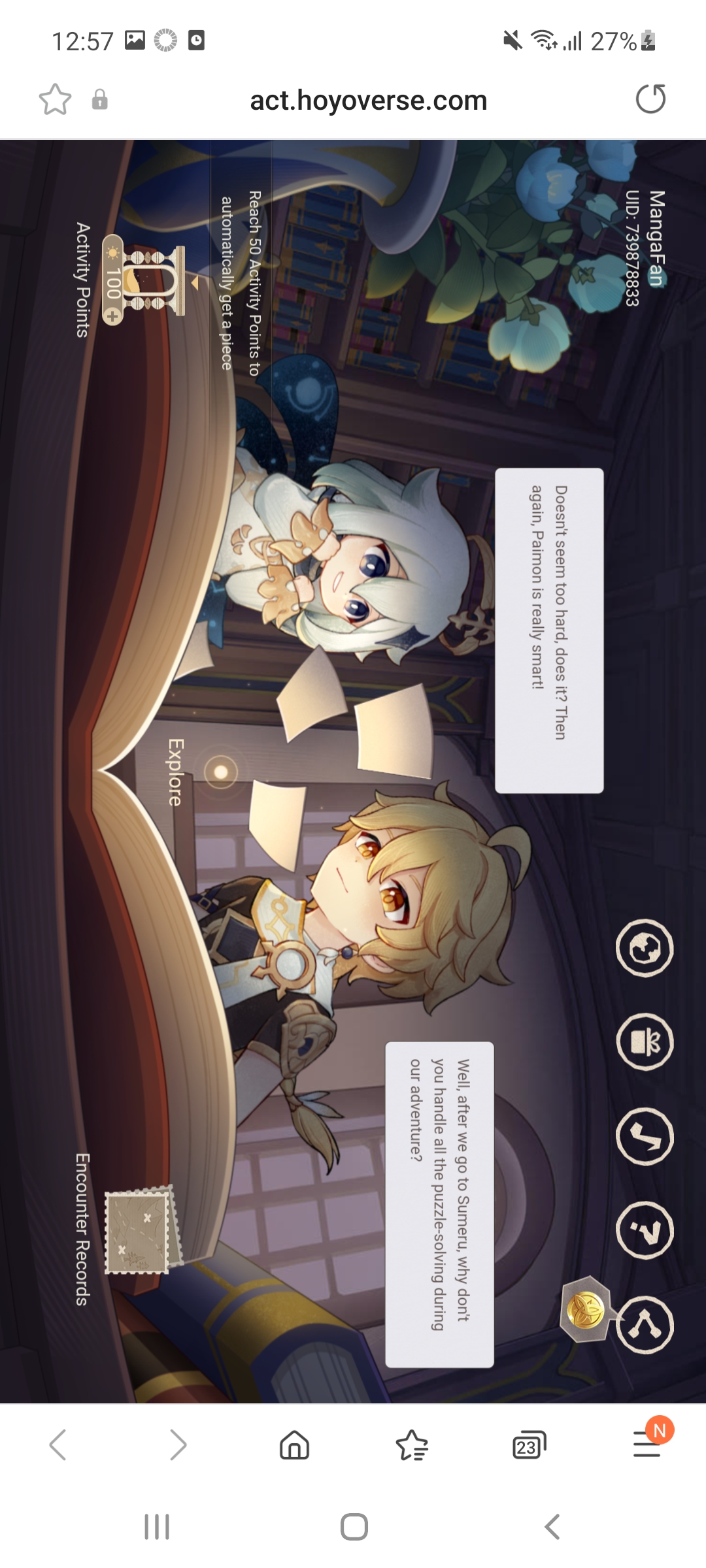 Why Aether and Paimon looks so cute in this Special Event?! I love ...