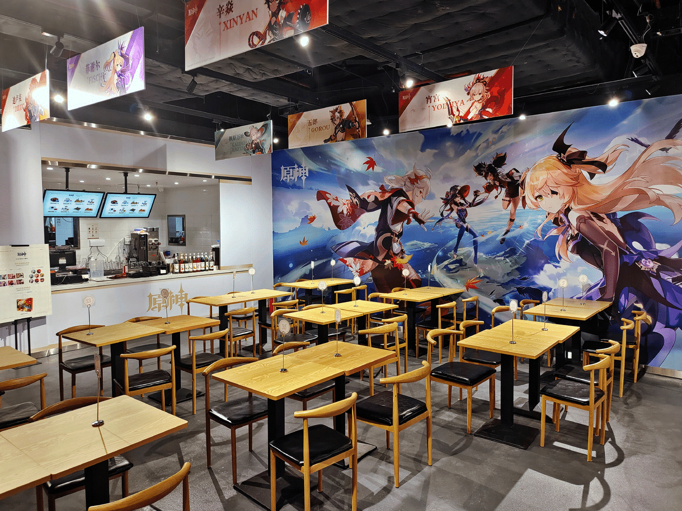 [News] Genshin x IPSTAR Collab #2— Pop-Up Restaurant 🍽 🛒 Shanghai ...