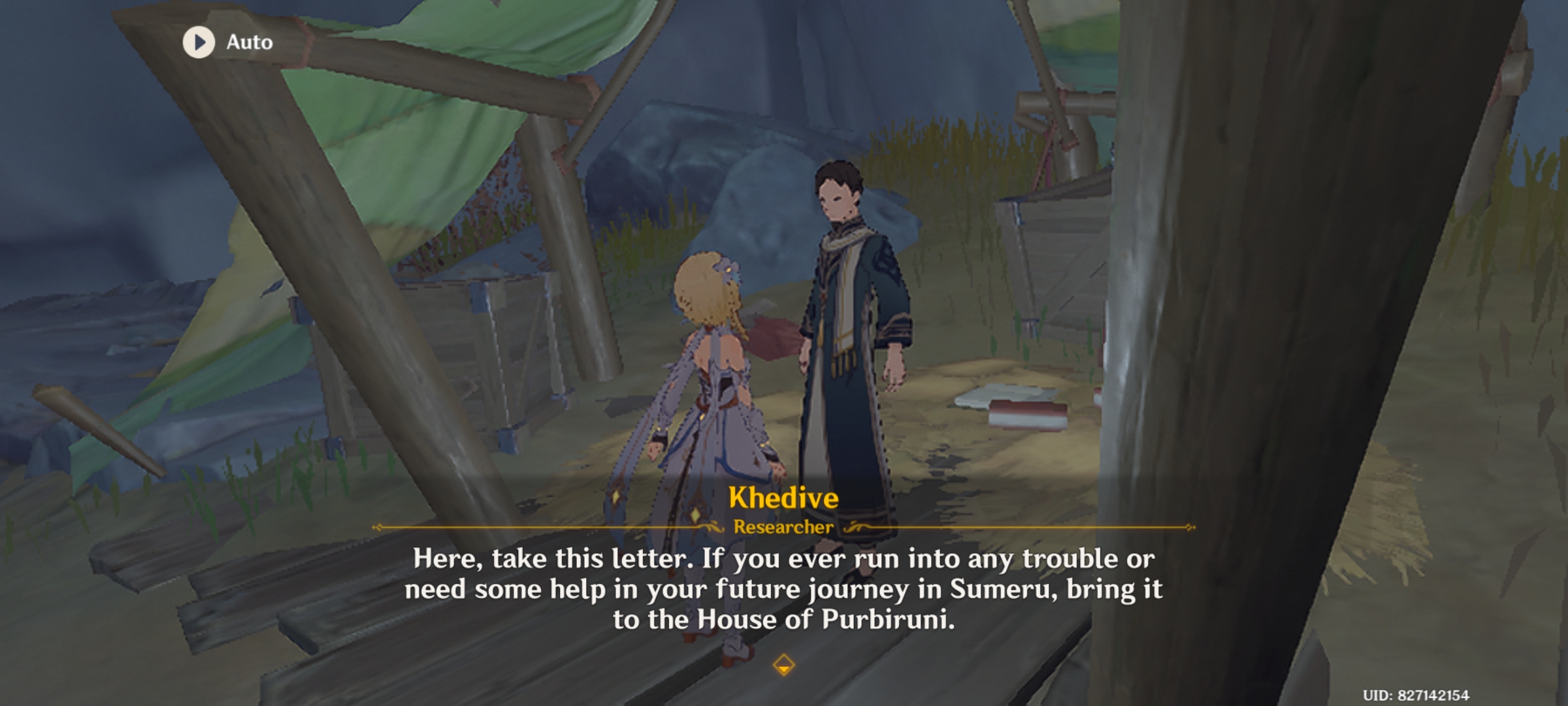 Letter to bring to Sumeru?? Genshin Impact | HoYoLAB