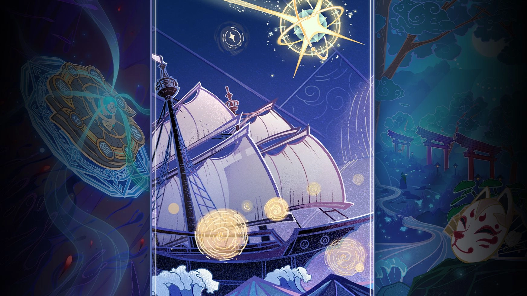 [FOR DOWNLOAD] "The Shimmering Voyage Vol. 2" Wallpapers (x4) Genshin ...