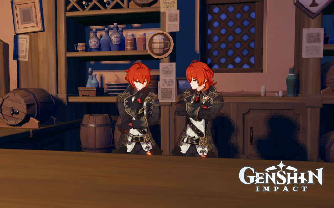 Diluc vs Diluc Genshin Impact | HoYoLAB