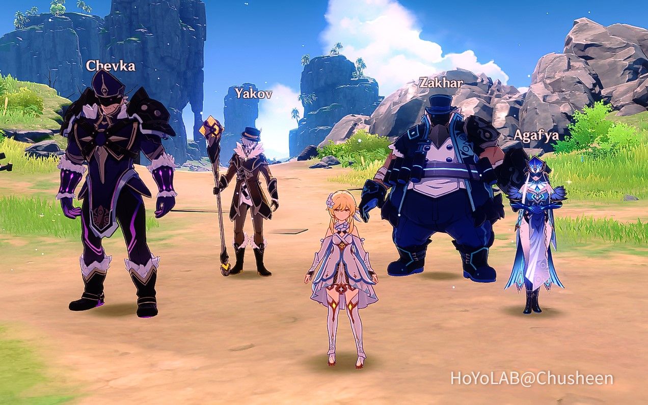 The Farewell of the 4 Fatui Members from the Golden Apple Archipelago ...