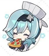 Eula eating pizza emote is too cute! Genshin Impact | HoYoLAB