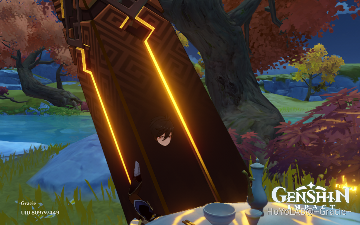 one with the pillar Genshin Impact | HoYoLAB