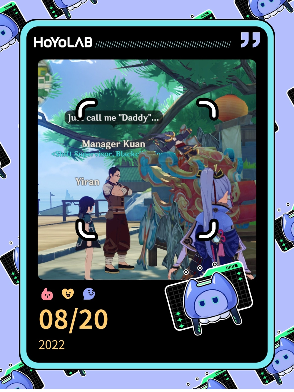 08/20 Diary - # Strange Knowledge Gained! | HoYoLAB