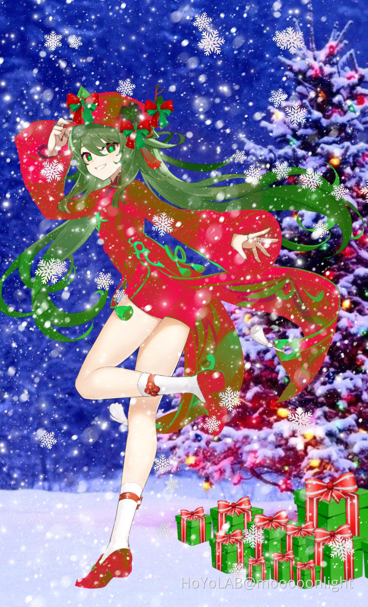 Christmas Hu Tao Genshin Impact | HoYoLAB