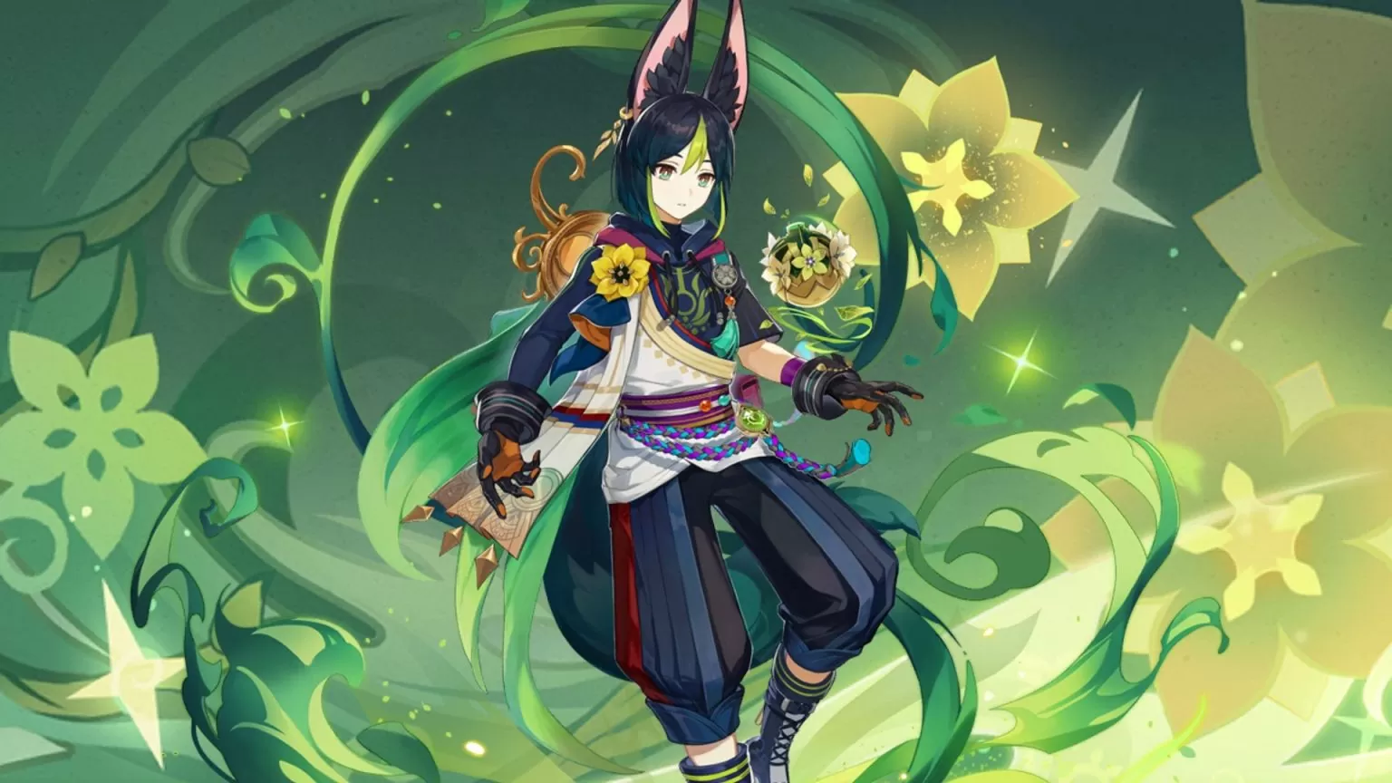 Tighnari: The Smallest Fox with Big & Fluffy Ears XD Genshin Impact ...