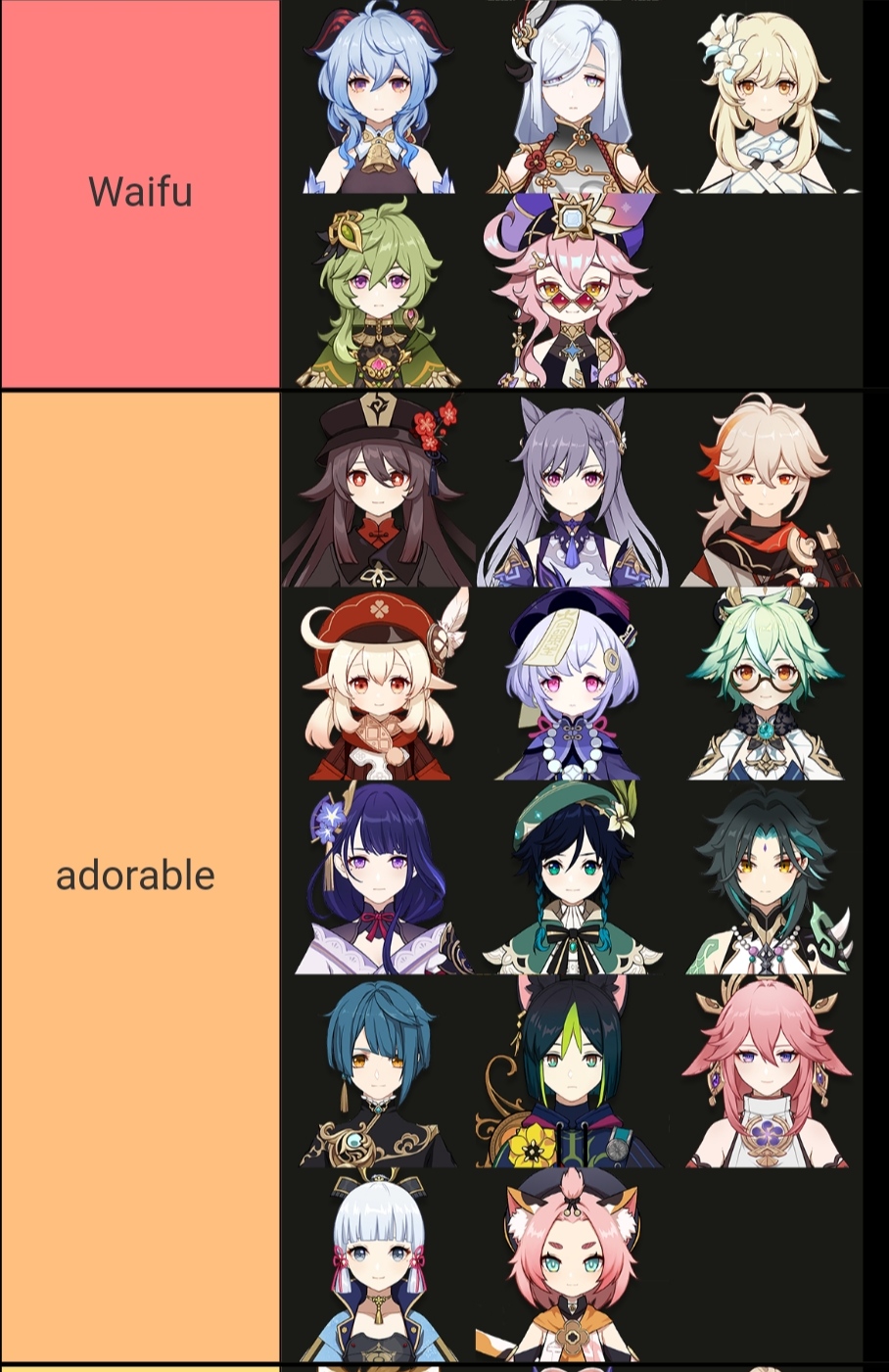 Waifus Genshin Impact | HoYoLAB