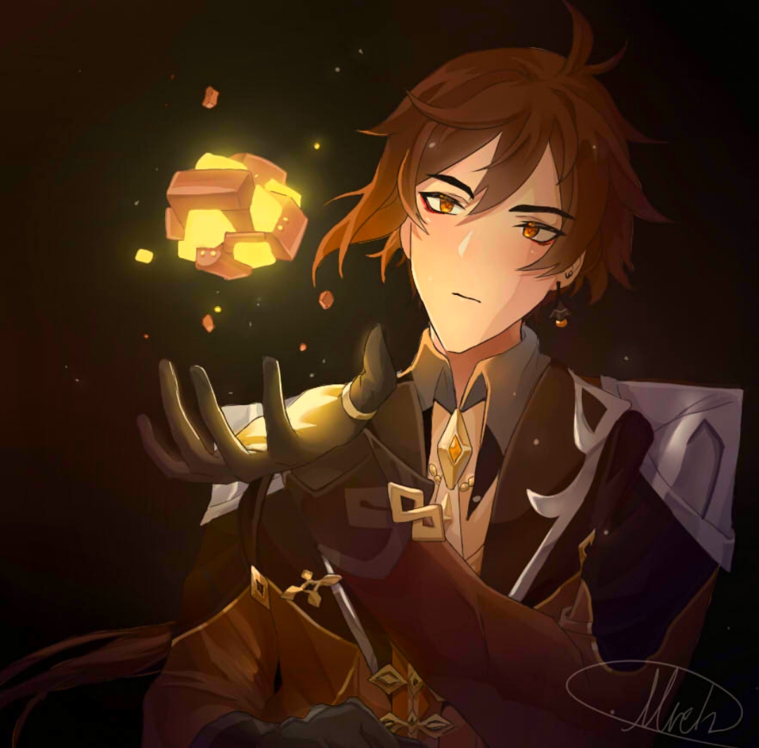 zhongli fan art Genshin Impact | HoYoLAB