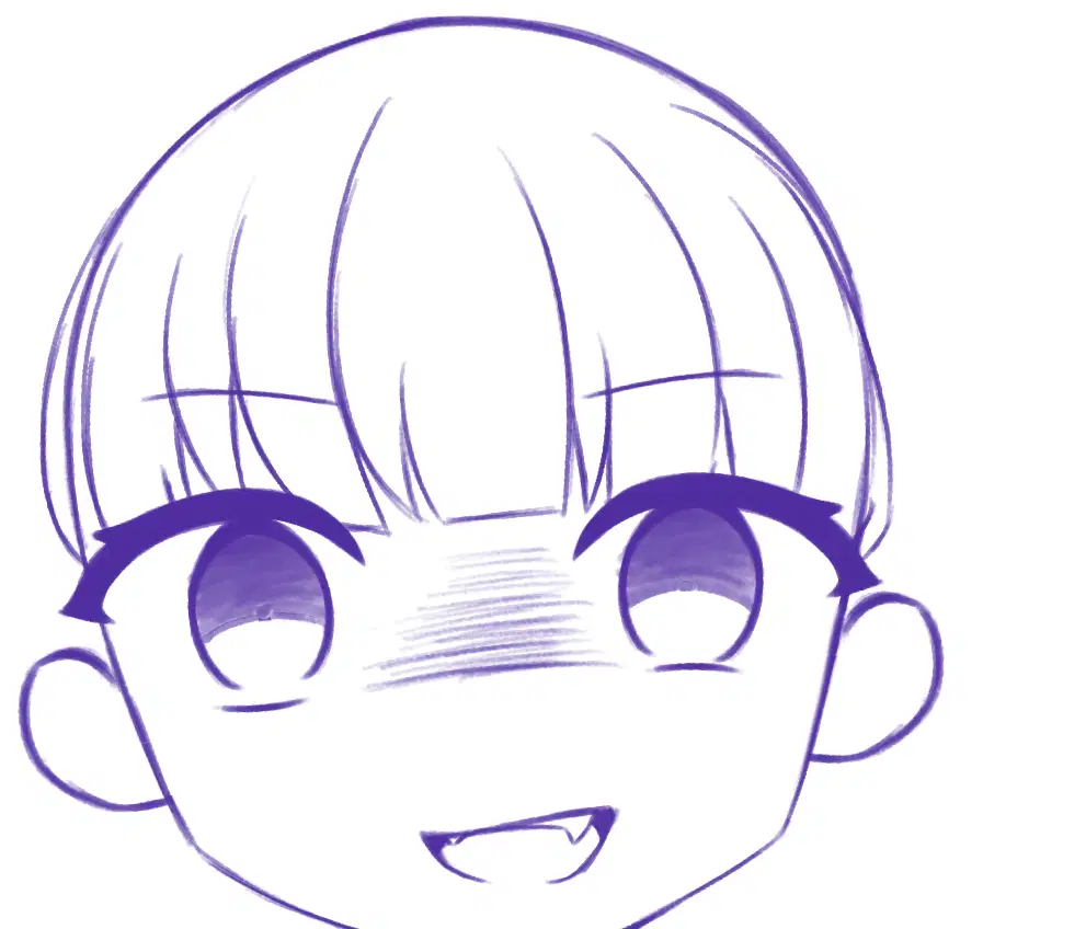 how to draw hair on ibispaint