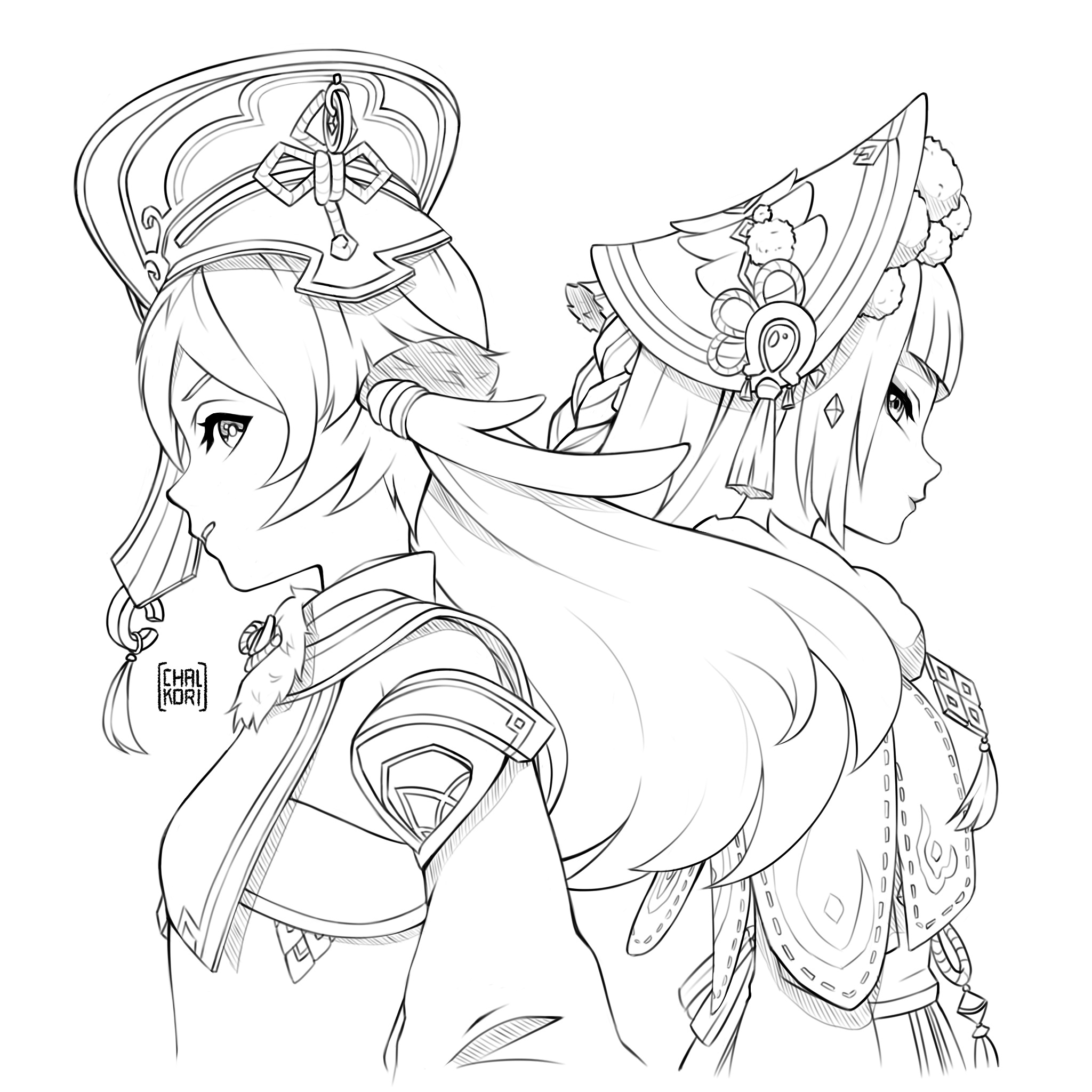 Liyue Sketches #1 | Genshin Impact | HoYoLAB