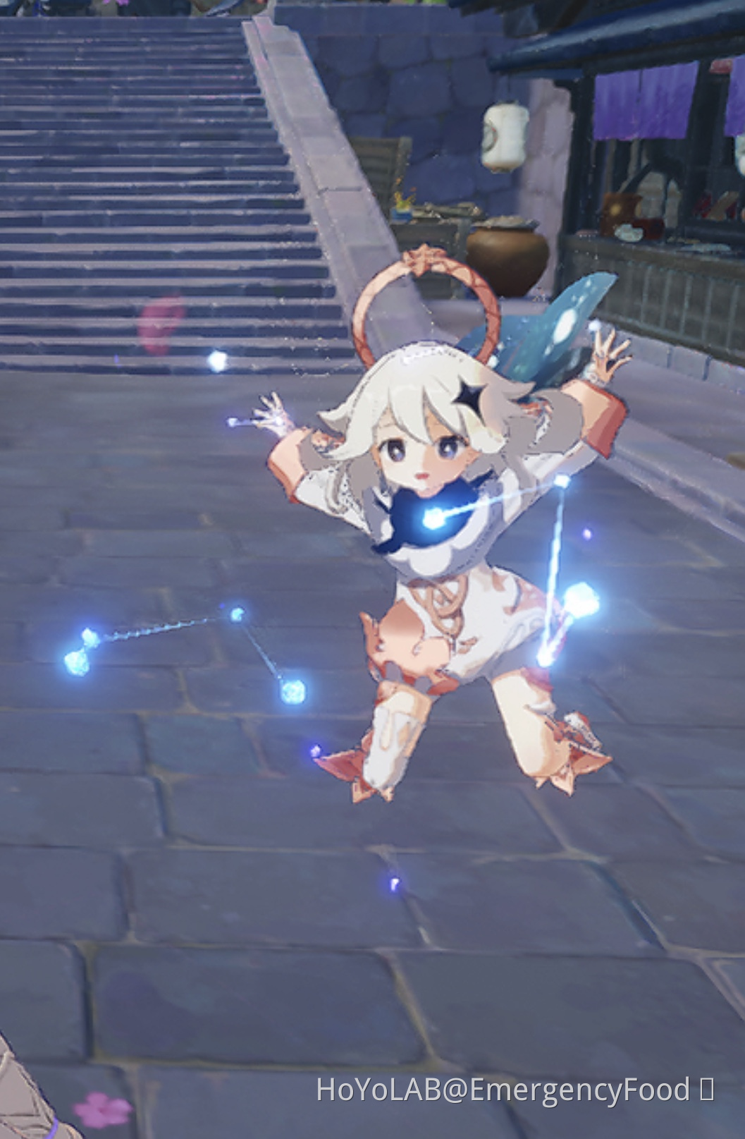 Paimon when she hears about food Genshin Impact | HoYoLAB